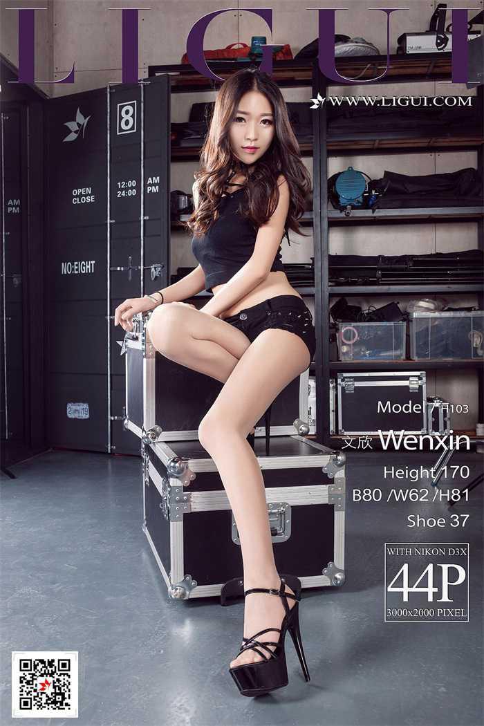 [Ligui丽柜] 2017.10.25 网络丽人 Model 文欣 [44P/46MB]