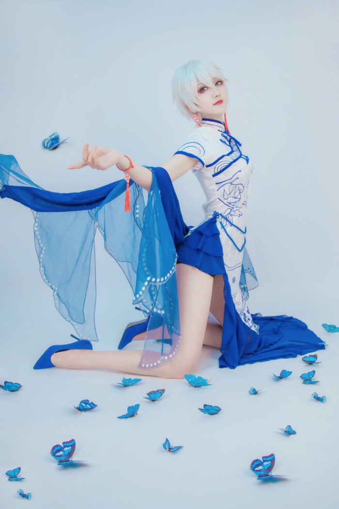 [Cosplay] 言和 青花瓷 旗袍 Cosplay [13P/84MB]