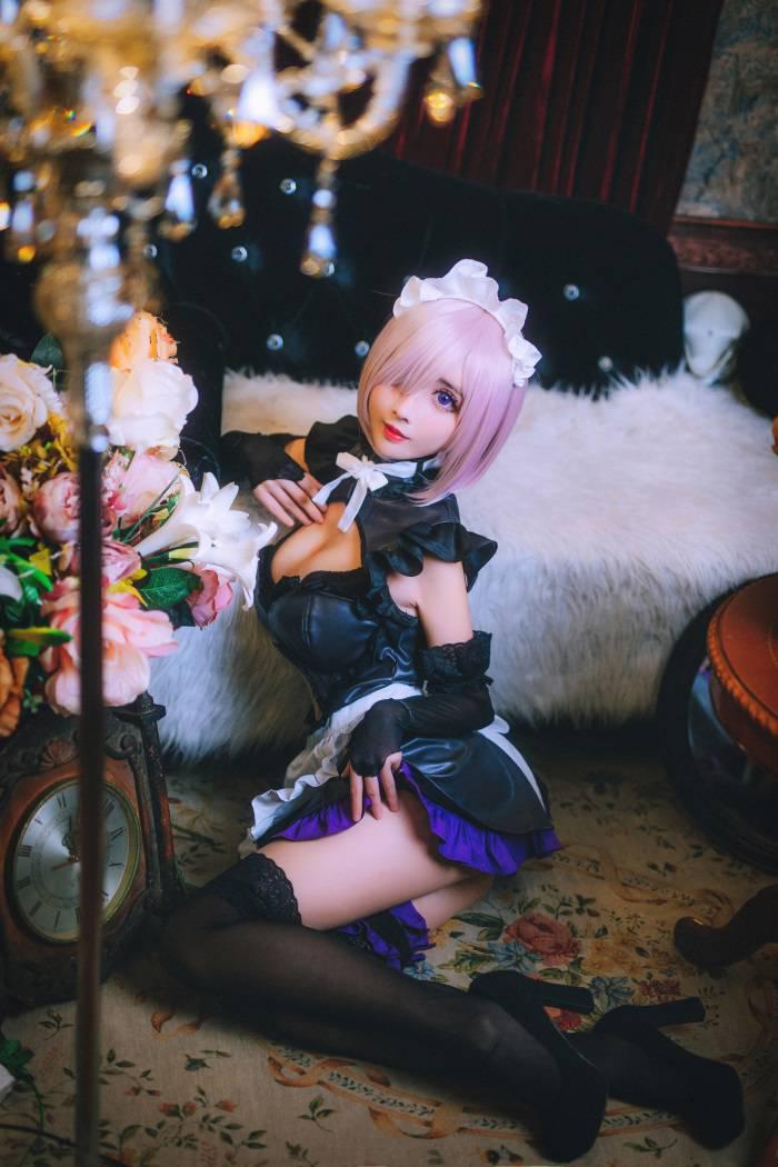 知名动漫Coser@rioko凉凉子 玛修 [21P/175MB]